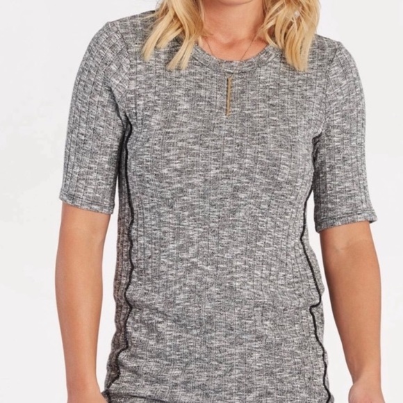 Michael Stars | Tops | Michael Stars Ribbed Knit Top | Poshmark